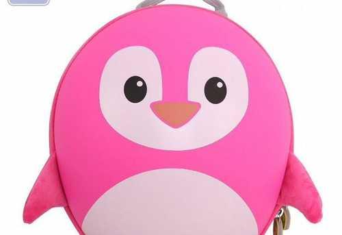 Рюкзак детский Розовый Пингвин, bbbag, Корея