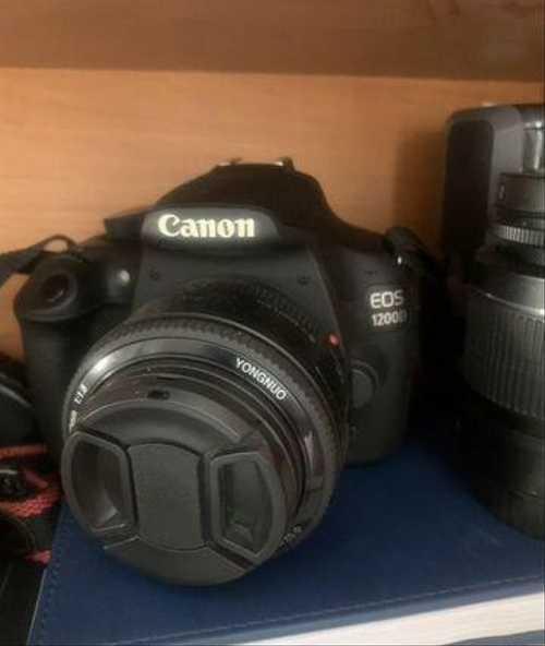 Canon EOS 1200D + yongnuo ef 50mm