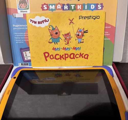 Новый детский планшет prestigio smartkids