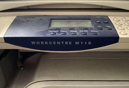 Продам Хerox workcentre m118