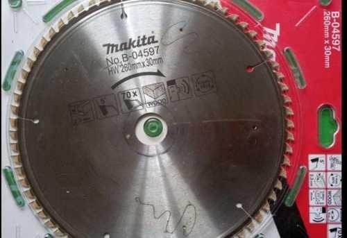 Пильный диск Makita B-04597, для торцовочных пил