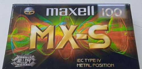 Аудио кассета maxell MX-S metal 100