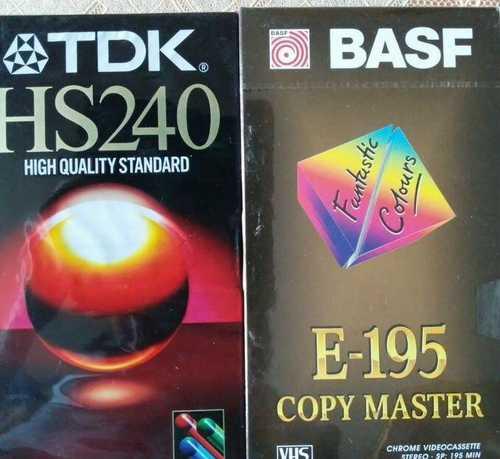 Видео кассеты TDK, Panasonic, Goldstar