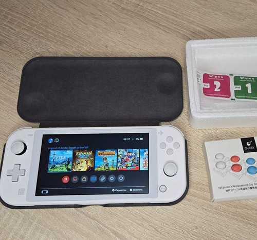 Nintendo switch lite прошитая 256gb