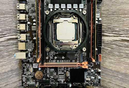 Комплект x99 2011v3 Xeon 2660v3 16gb DDR4