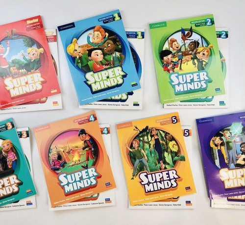 Super Minds Second Edition Все уровни