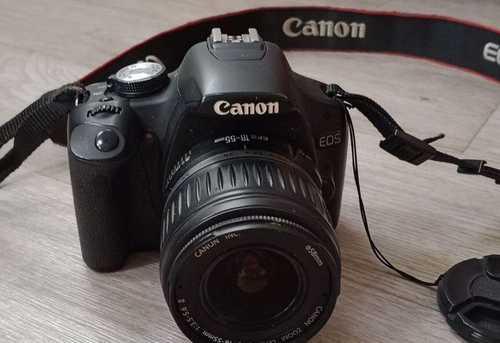 Зеркальный фотоаппарат Canon 500D полный комплект