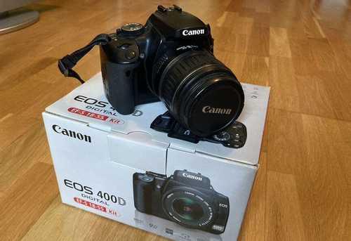 Зеркальный фотоаппарат Canon eos 400d