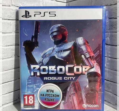 RoboCop Rogue City (Рус) Робокоп Игра PS5 Новая