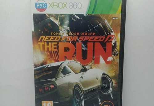 Диск Xbox 360 need for speed the run