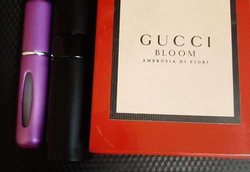 Gucci bloom ambrosia di fiori распив,отливант