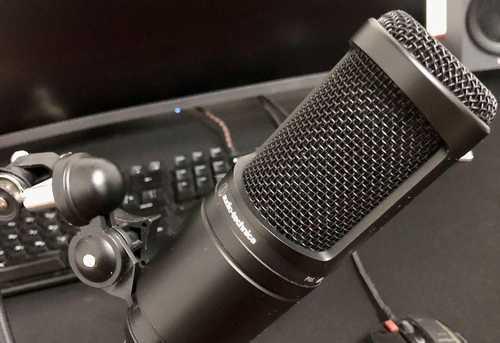 Микрофон audio technica AT2020 xlr