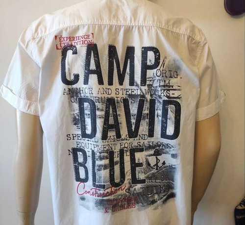 Рубашка мужская "Camp David" белая L
