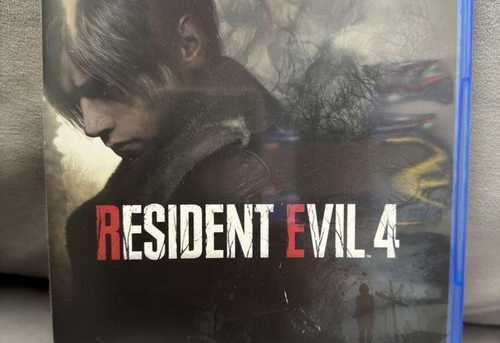 Игры для приставок ps5 диск Resident Evil 4 Remake