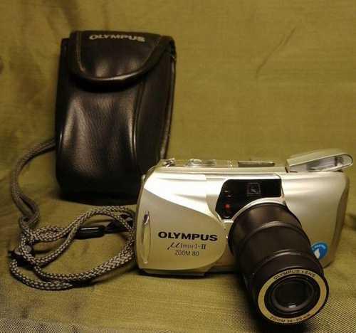 Фотоаппарат "olympus M mju-2 zoom 80" Япония ira