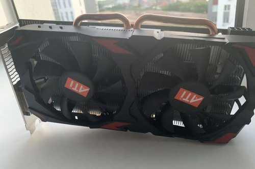 Видеокарта нерабочая rx580 8gb jueshuo