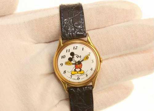 Seiko-Lorus Mickey Mouse "V515-6080" Дамские Часы