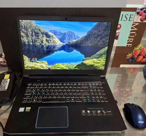 Acer predator helios 300 ph317 53, i7, rtx 2060