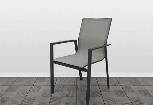 Кресло текстилен Сабина серый цвет