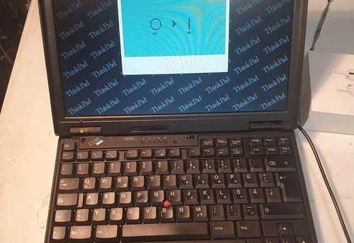 Раритет IBM Thinkpad 600e