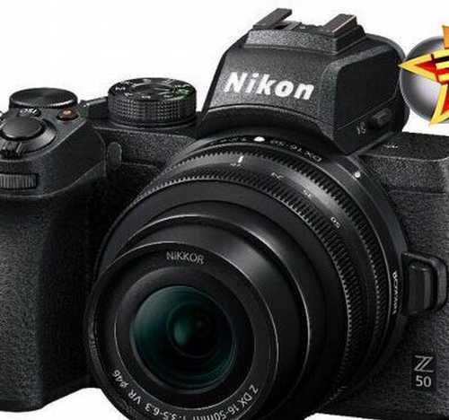 Фотоаппарат Nikon Z50 Kit 16-50 mm VR Black