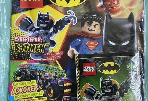 Журнал lego batman бэтмен и ракетный костюм