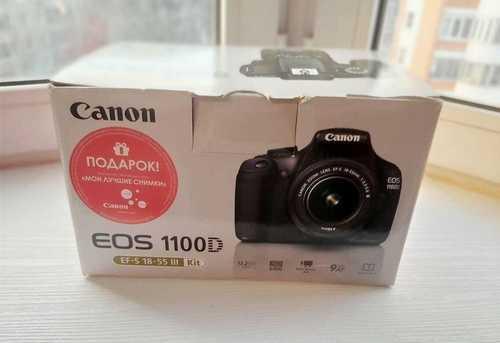 Коробка от фотоаппарата Canon EOS 1100D