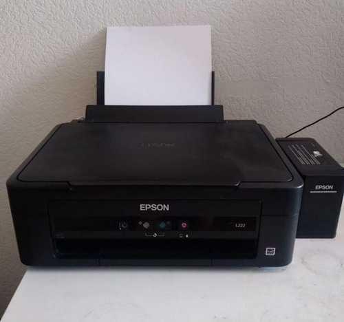 Принтер мфу Epson струйный L222