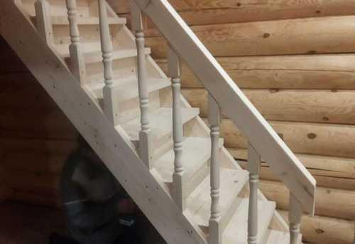 Деревянные лестницы под заказ