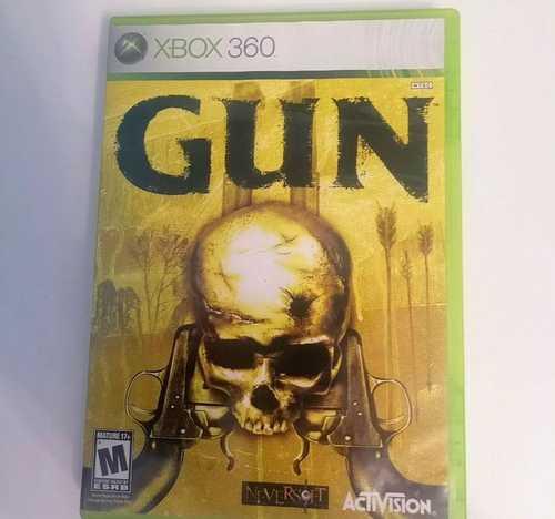 Диск gun xbox 360 лицензия, редкий диск