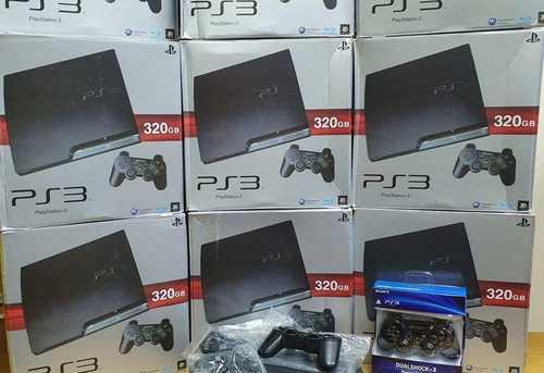 Sony PS3 320 Gb постоянный кастом, игры в подарок