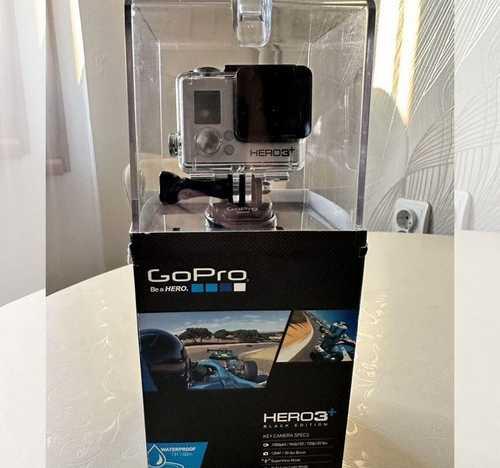 Экшн камера gopro hero 3+ black edition