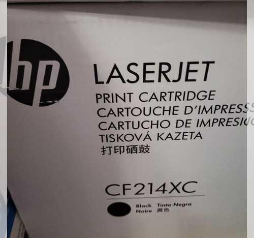 Картридж hp cf214xc