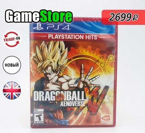 Dragon Ball: Xenoverse (PS4, английская верс Новый
