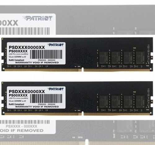 Оперативная память ddr4 Patriot Signature Line