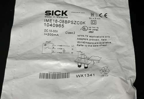 Индуктивный датчик sick IME18-08bpszc0K