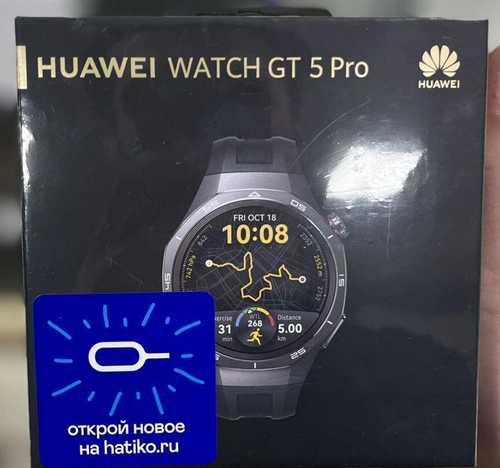 Смарт-часы Huawei Watch GT 5 Pro Black (55020DGH)