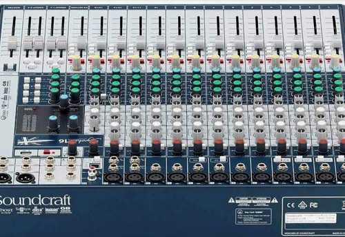 Микшерный пульт Soundcraft Signature 16
