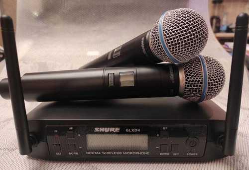 Радиомикрофоны Shure beta 58A