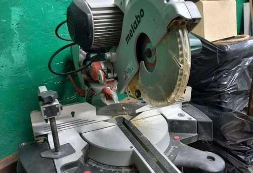 Торцовочная пила metabo kgs 254 i Plus