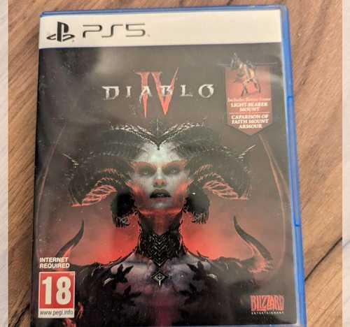 Diablo 4 ps5 диск