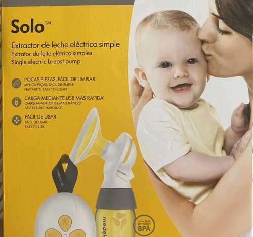 Электронный молокоотсос Medela solo