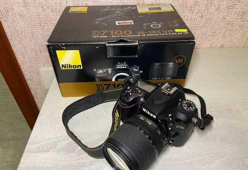 Nikon d7100 и объектив 18-105mm