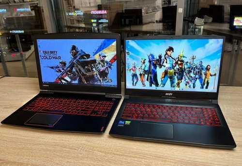 Игровой ноутбук Lenovo / MSI + GTX / RTX