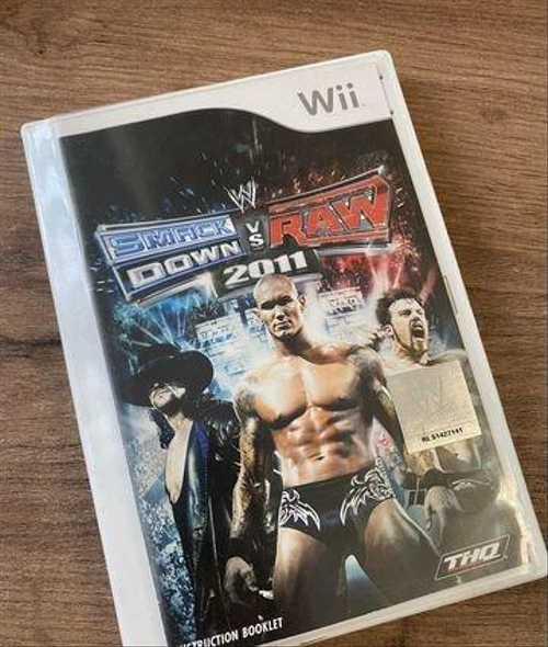 Smack down vs raw 2011 nintendo wii