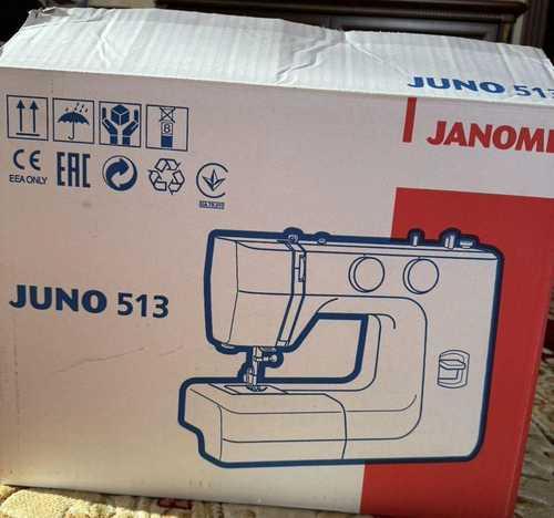 Швейная машина janome juno 513