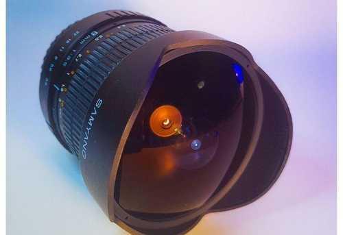Samyang 8mm f/3.5 AS IF UMC Fish-eye Canon EF