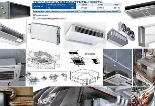 Тепловентилятор wesper 10-55квт при 45-80С