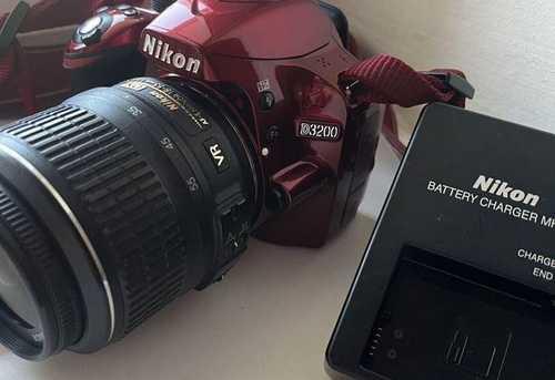 Фотоаппарат nikon d3200 с объективом 18-55mm