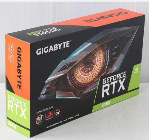 Видеокарта Gigabyte Geforce RTX 3060 gaming OC 12G